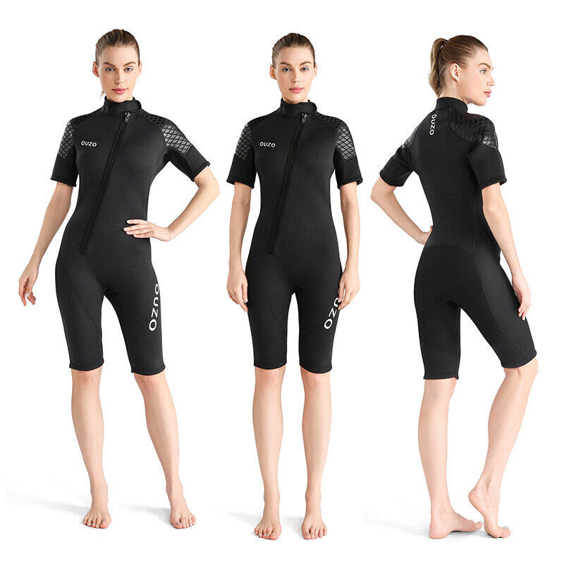 OUZO 3MM Neoprene Wetsuit Men And Women Keep Warm Swimming Scuba Diving ...