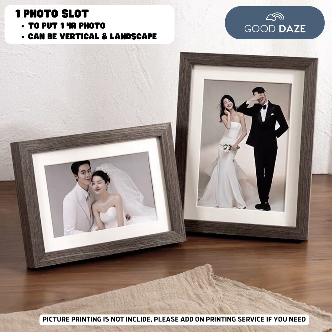GOOD DAZE Collage Frame 4r Photo Frame Deco Gambar Bingkai Frame Gambar Frame Kayu Gantung ...