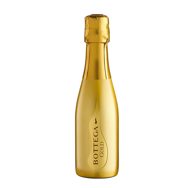 Bottega Gold/ Rose Prosecco DOC Spumante Brut 200ml mini Alc: 11-11.5% ...