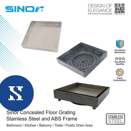 130mm Floor Trap Floor Grating Anti Cockroach ABS Base Smart Floor Trap ...