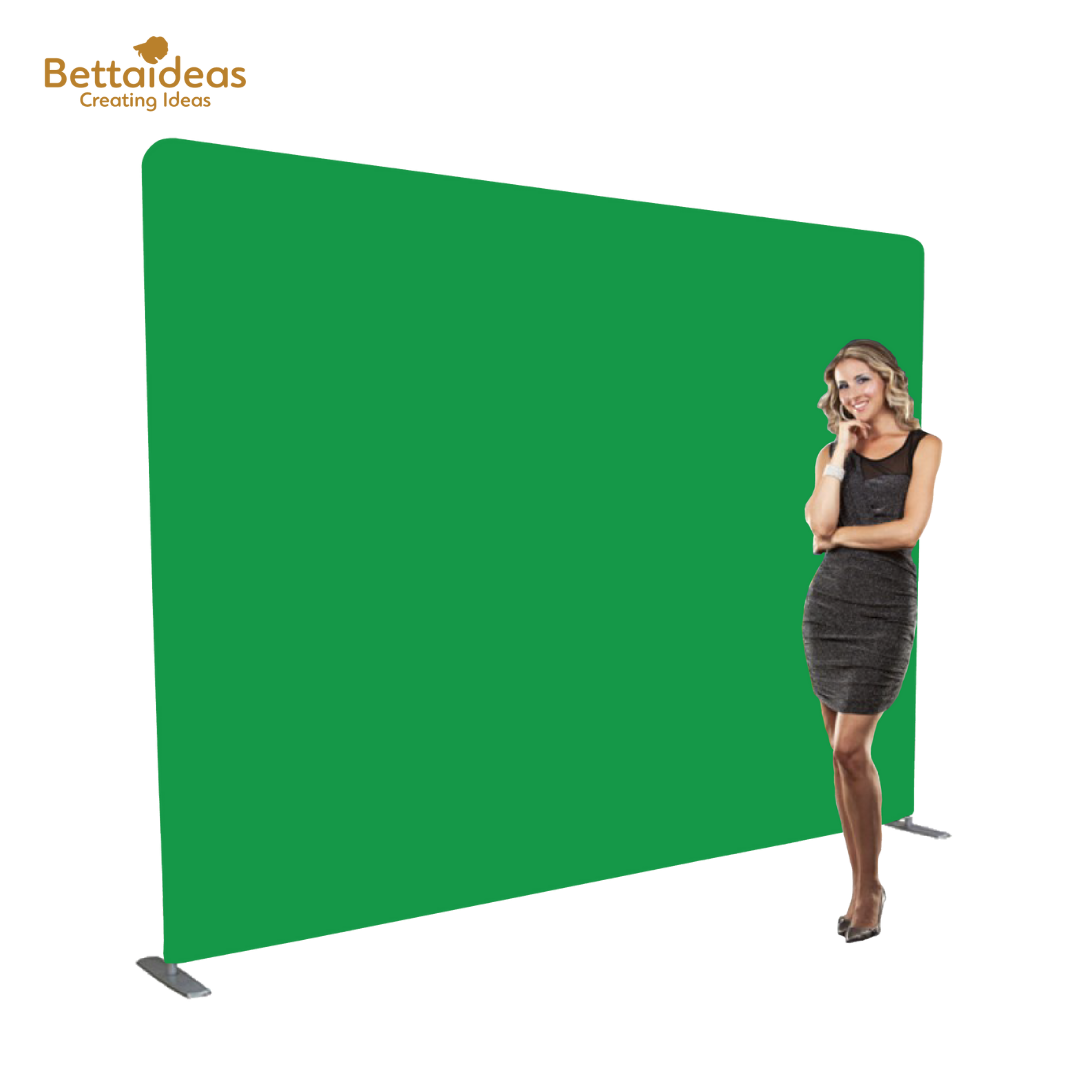 BETTAIDEAS Tension Fabric Green Screen [PRE ORDER] Backdrop | Lazada
