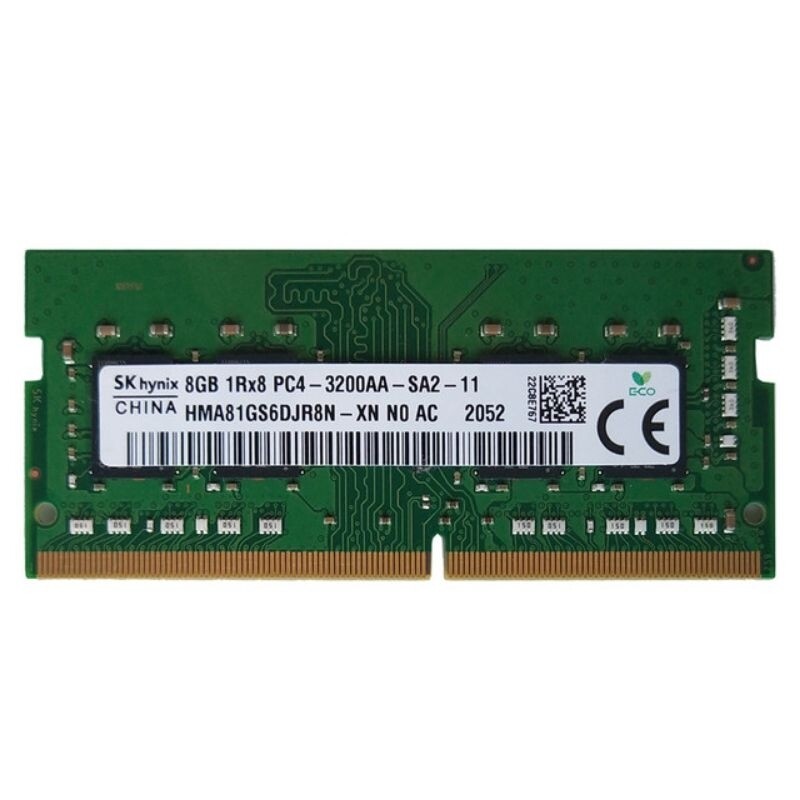 SK hynix 8GB 3200MHz DDR4 SODIMM RAM PC4-25600 1RX16 260-Pin 1.2V Laptop Memory RAM - 1 YEAR ...
