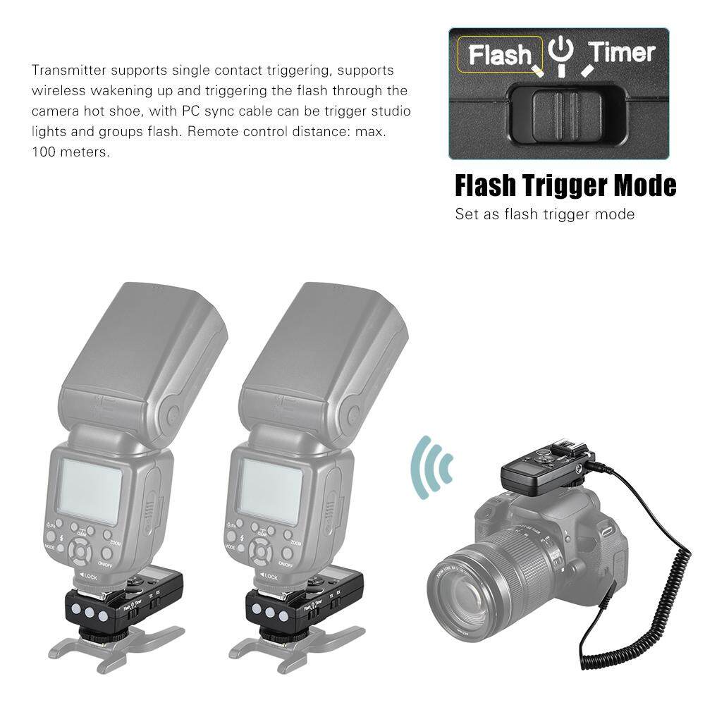 YouPro Pro-7 Wireless Shutter Timer Remote and Flash Trigger 2in1 with ...