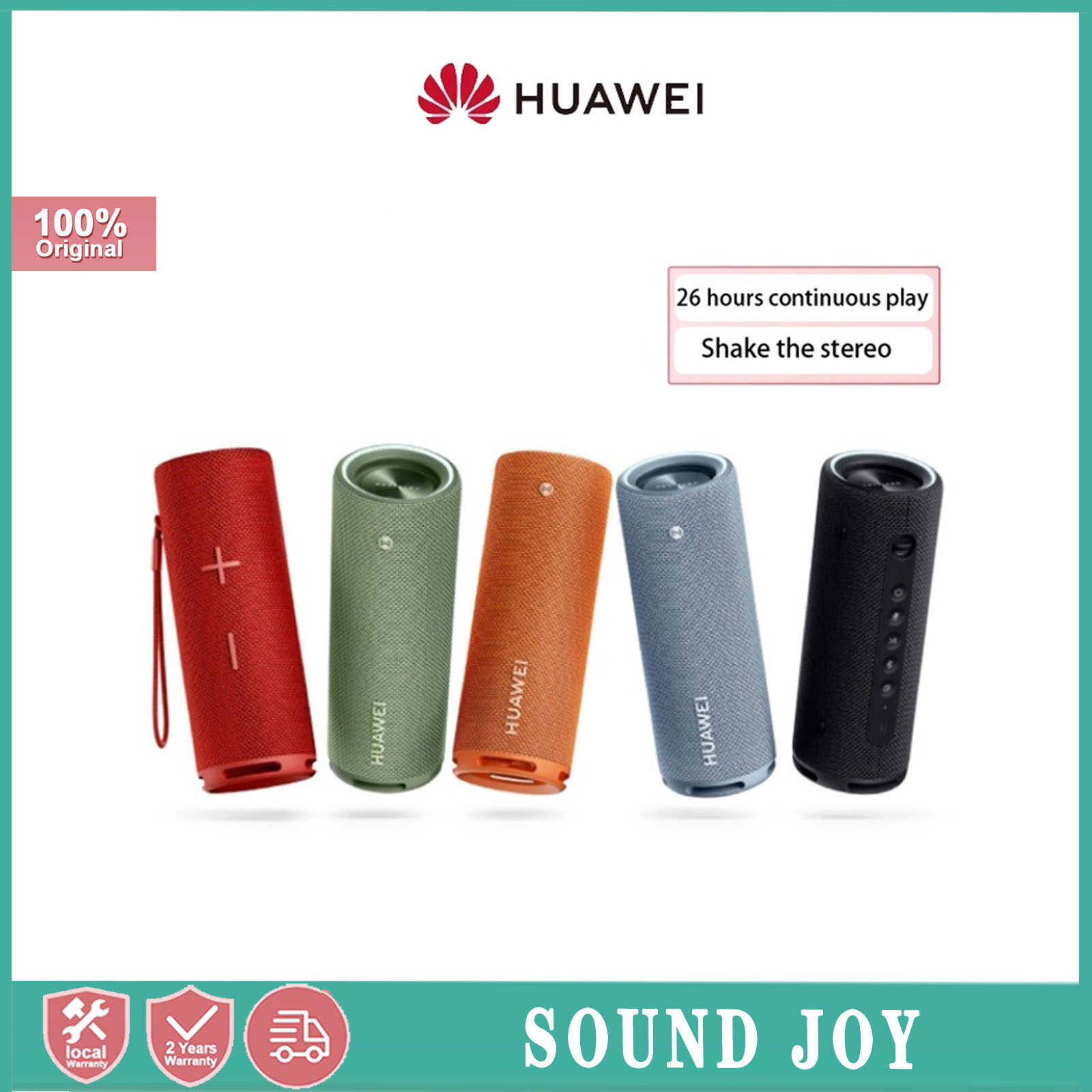 HUAWEI Sound Joy Speaker Devialet 4-unit Punch Sound 26-Hour Playback ...
