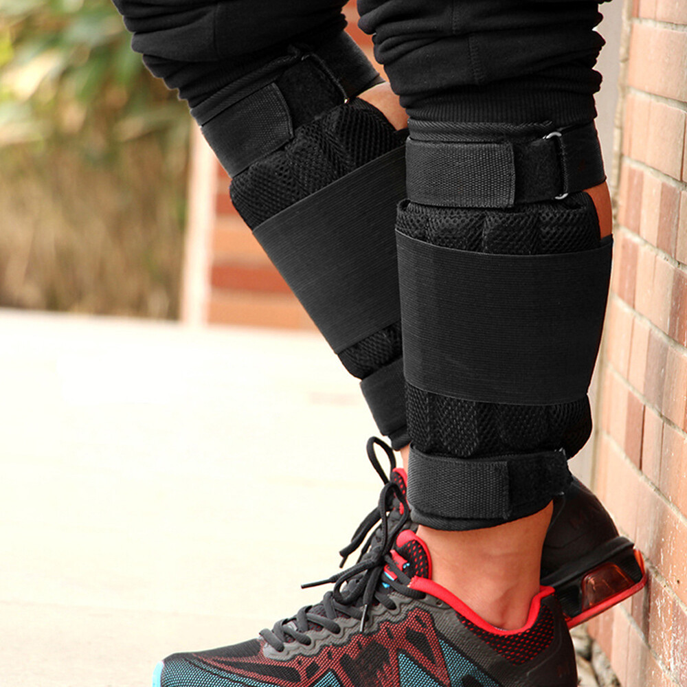 2 Packs Adjustable Ankle Weight Exercise Leg Weighted Workout Weight ...