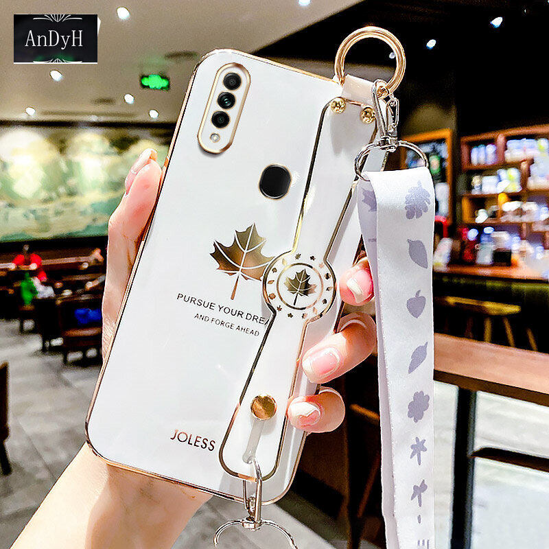 AnDyH New Wristband Phone Case For OPPO A31 2020 Popular Straight Edge ...