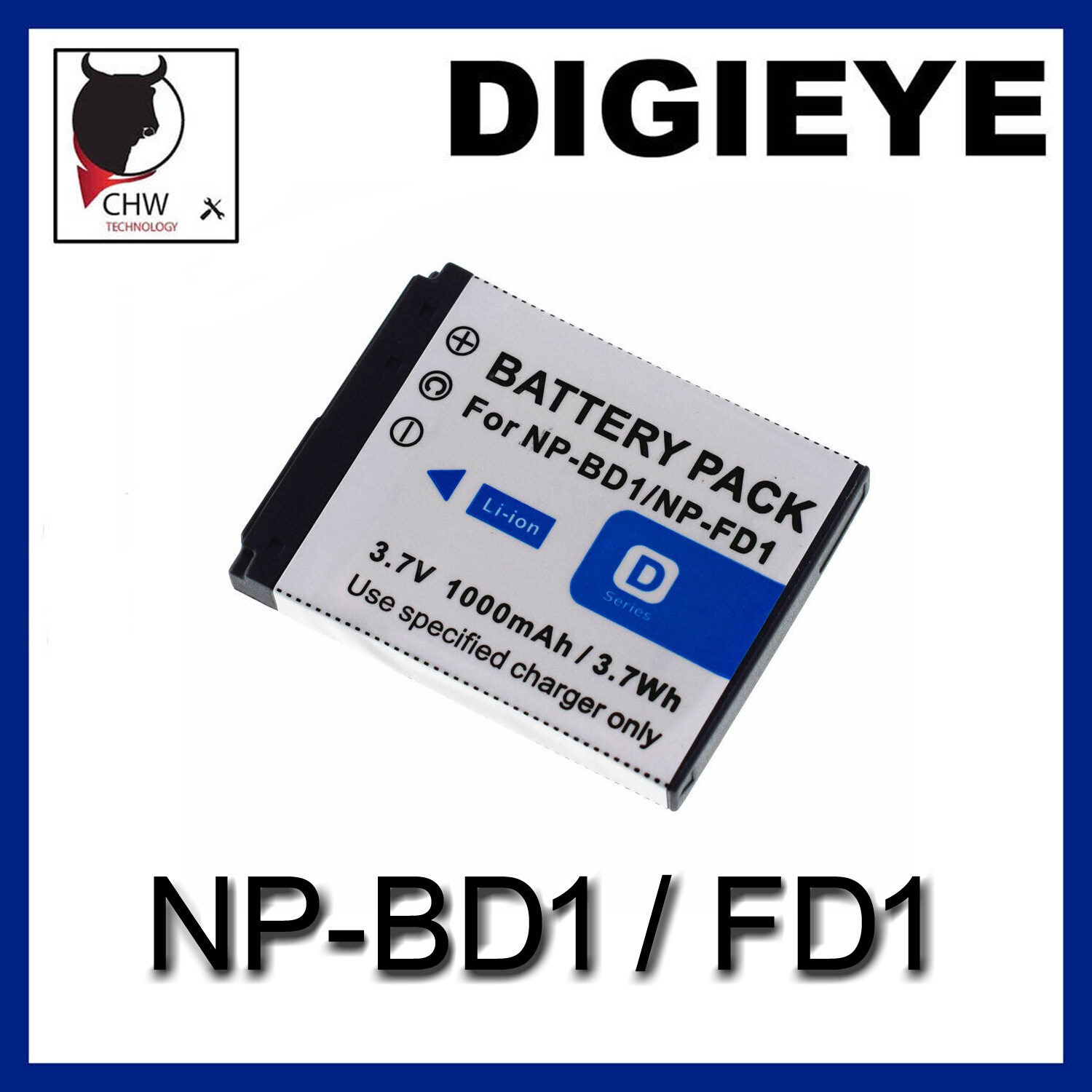 DIGIEYE / GLOBAL SONY BATTERY NP-BD1 & NP-FD1 | Lazada