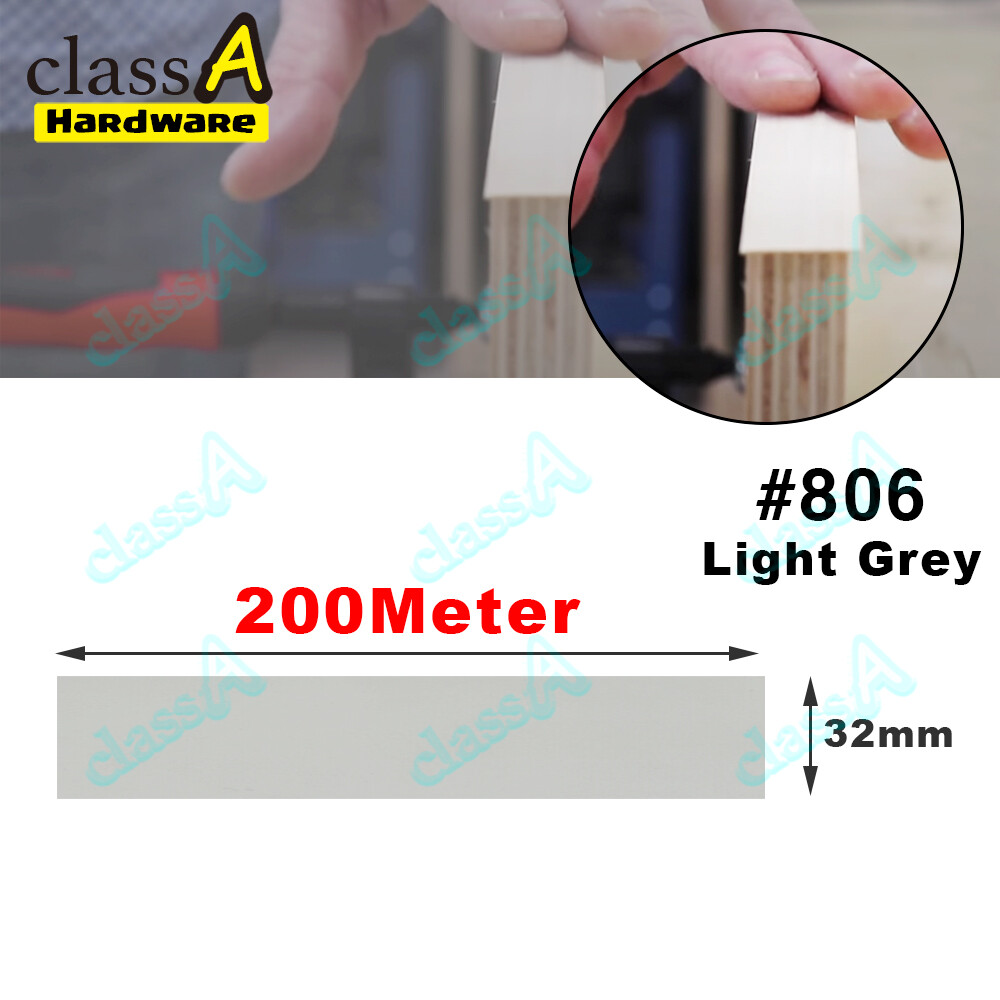 ClassAHW Black White Woodgrain PVC Edging Banding for Wood Plywood MDF ...