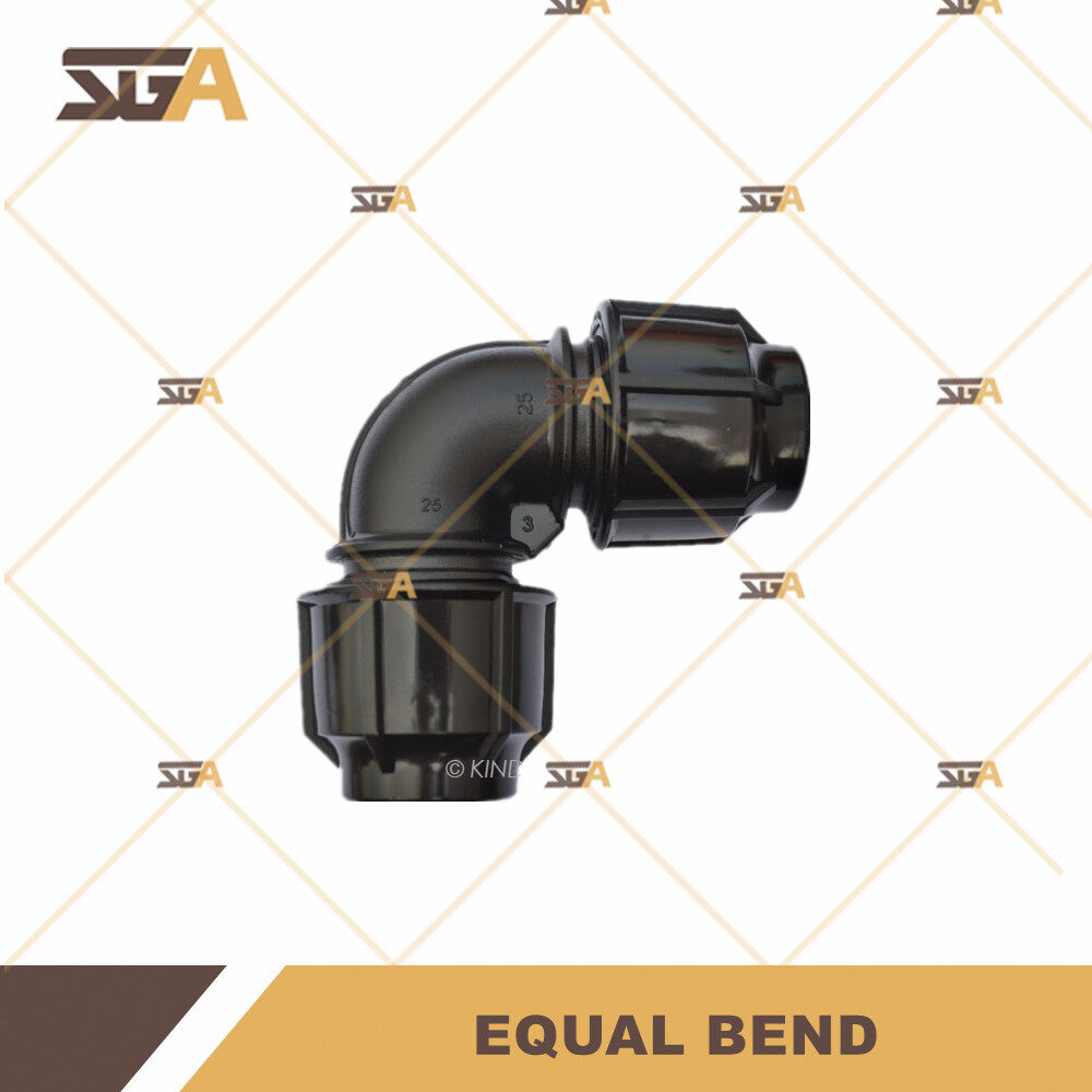 POLY PIPE FITTING 50MM 1 1/2" / 63MM 2" Straight Coupler Equal Bend ...