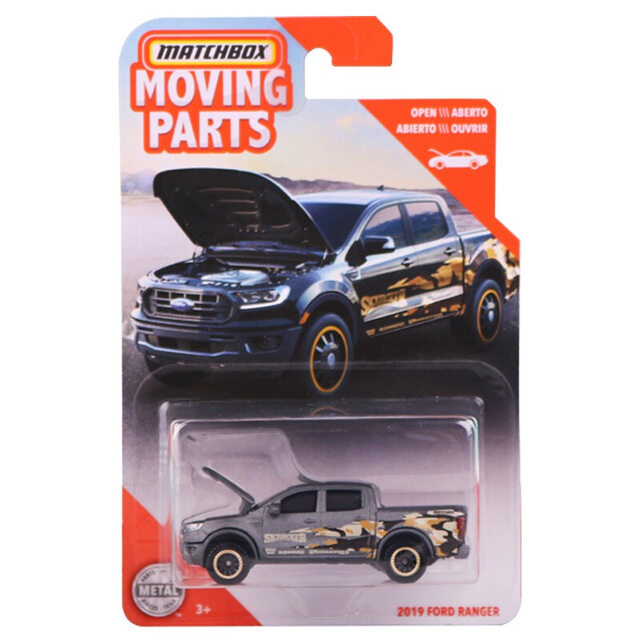Matchbox 1:64 Car Ford Ranger Collective Edition Metal Diecast Car ...
