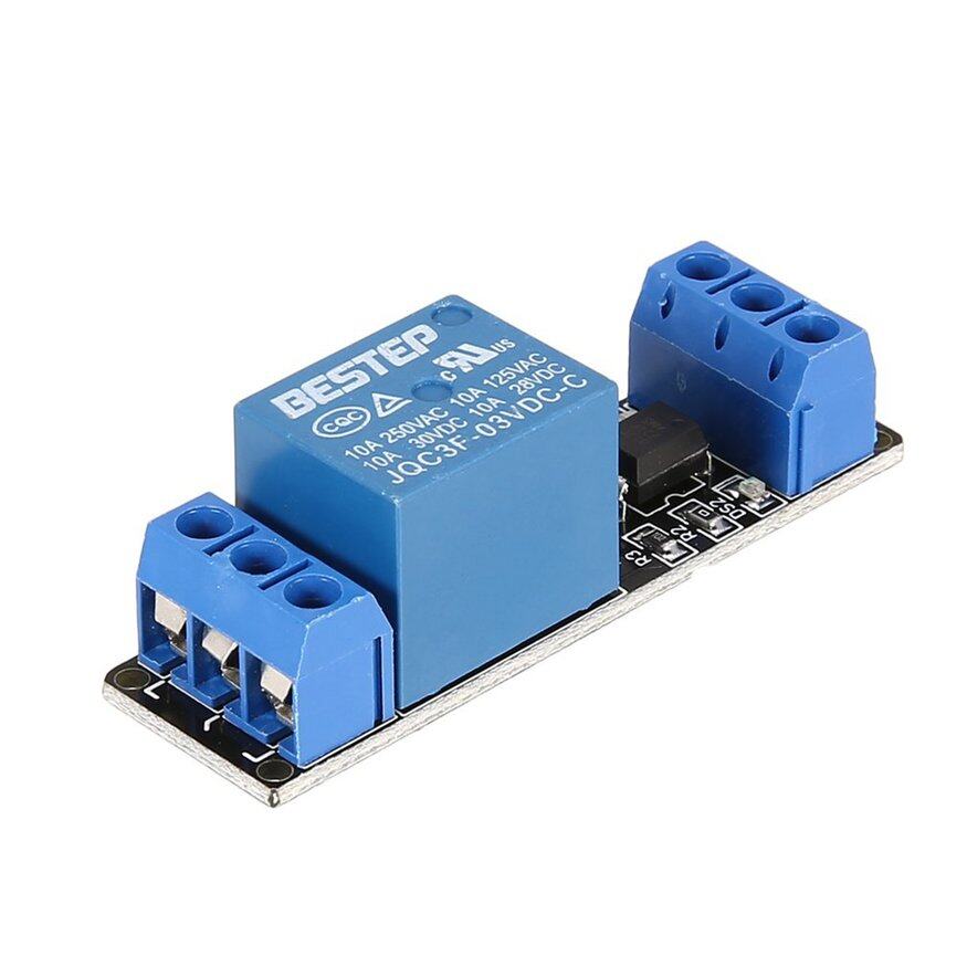 OSMAN 3V 1 Way Relay Module Interface Board ทริกเกอร์ระดับต่ำ ...