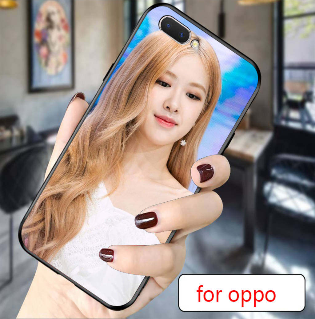 Blackpink Rosé เคสโทรศัพท์สำหรับ Oppo A3s A37 A39 A5s A59 A77 A83 F5 F7