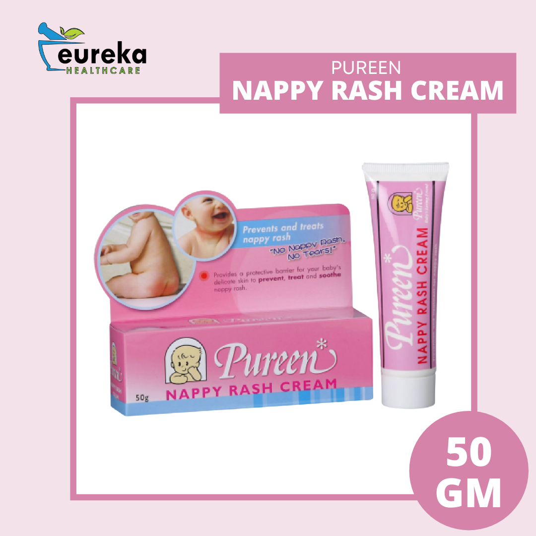PUREEN NAPPY RASH CREAM 50G | Lazada
