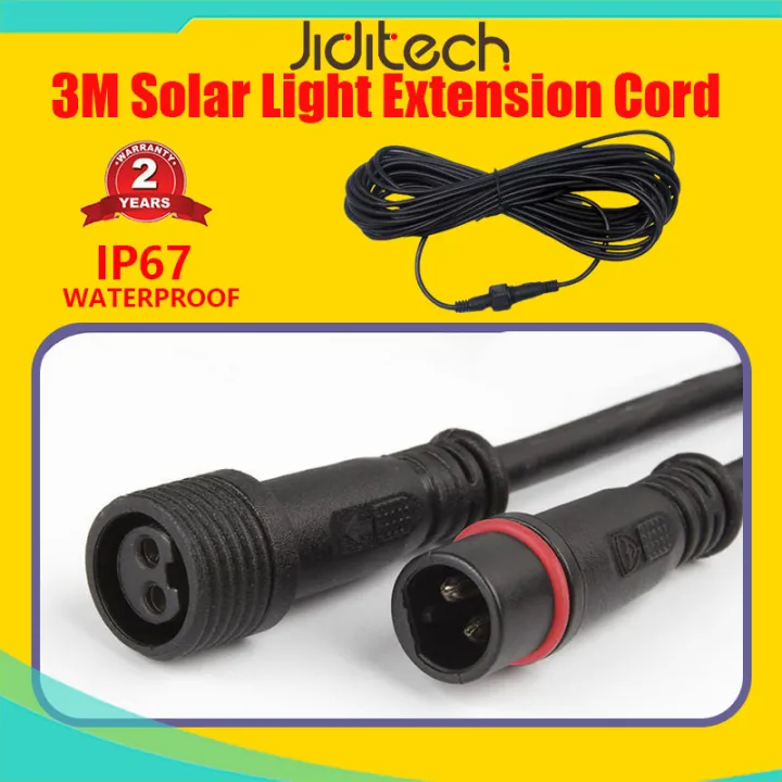 【Buy More & Save】5M Solar Light Extension Cord Solar Light Suitable for ...