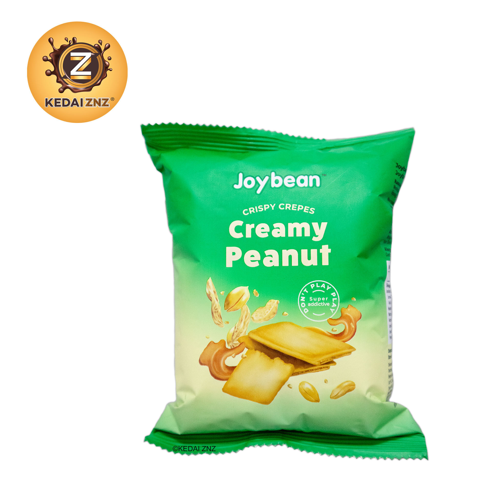 Chocolate Joybean CRISPY CREPES Creamy Peanut Bag 54g Coklat | Lazada