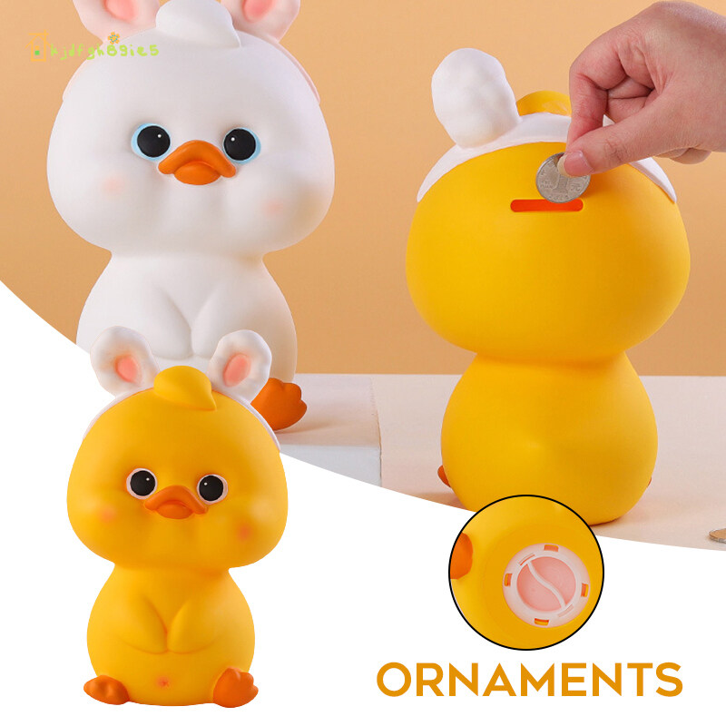 KJDF กระปุกออมสินรูปเป็ดขนาดเล็ก3 In 1,กล่องใส่ของขวัญสำหรับเด็กตั้ง ...