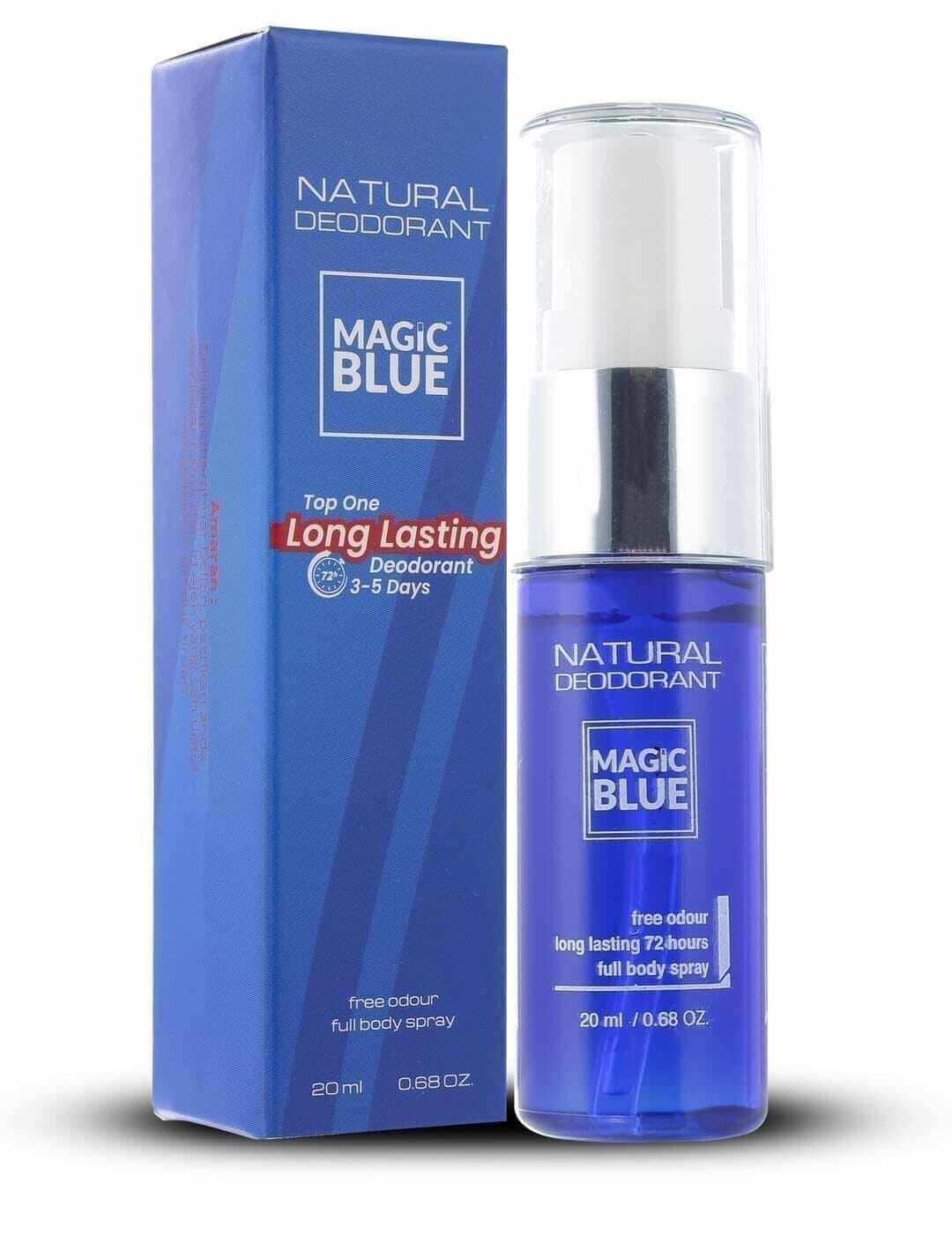 [Ready Stock] Magic Blue Natural Deodorant / Ubat Ketiak Nature ...