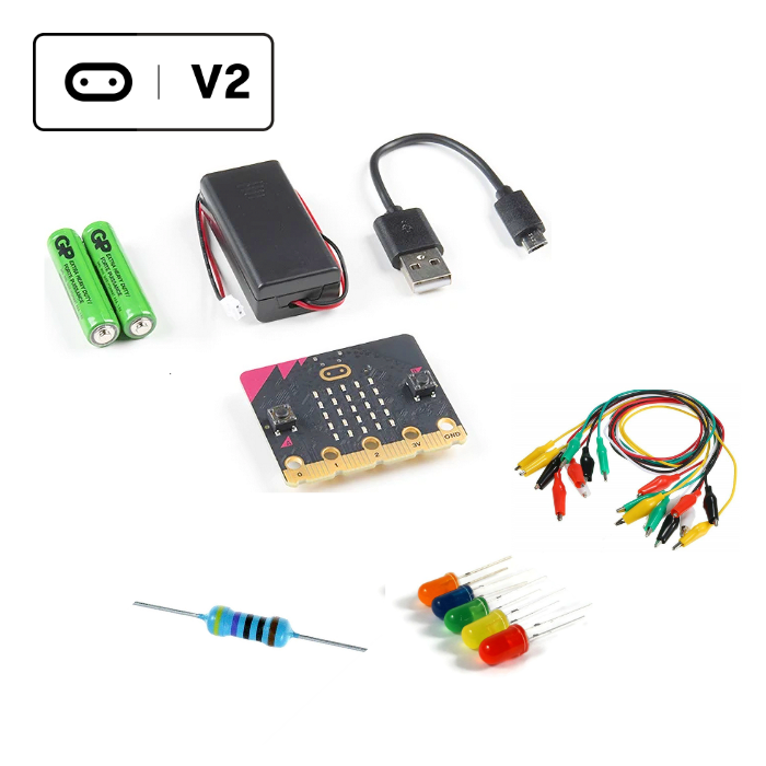 Complete Set - Microbit / Micro:bit V2 Go Bundle - RBT (Latest Version ...