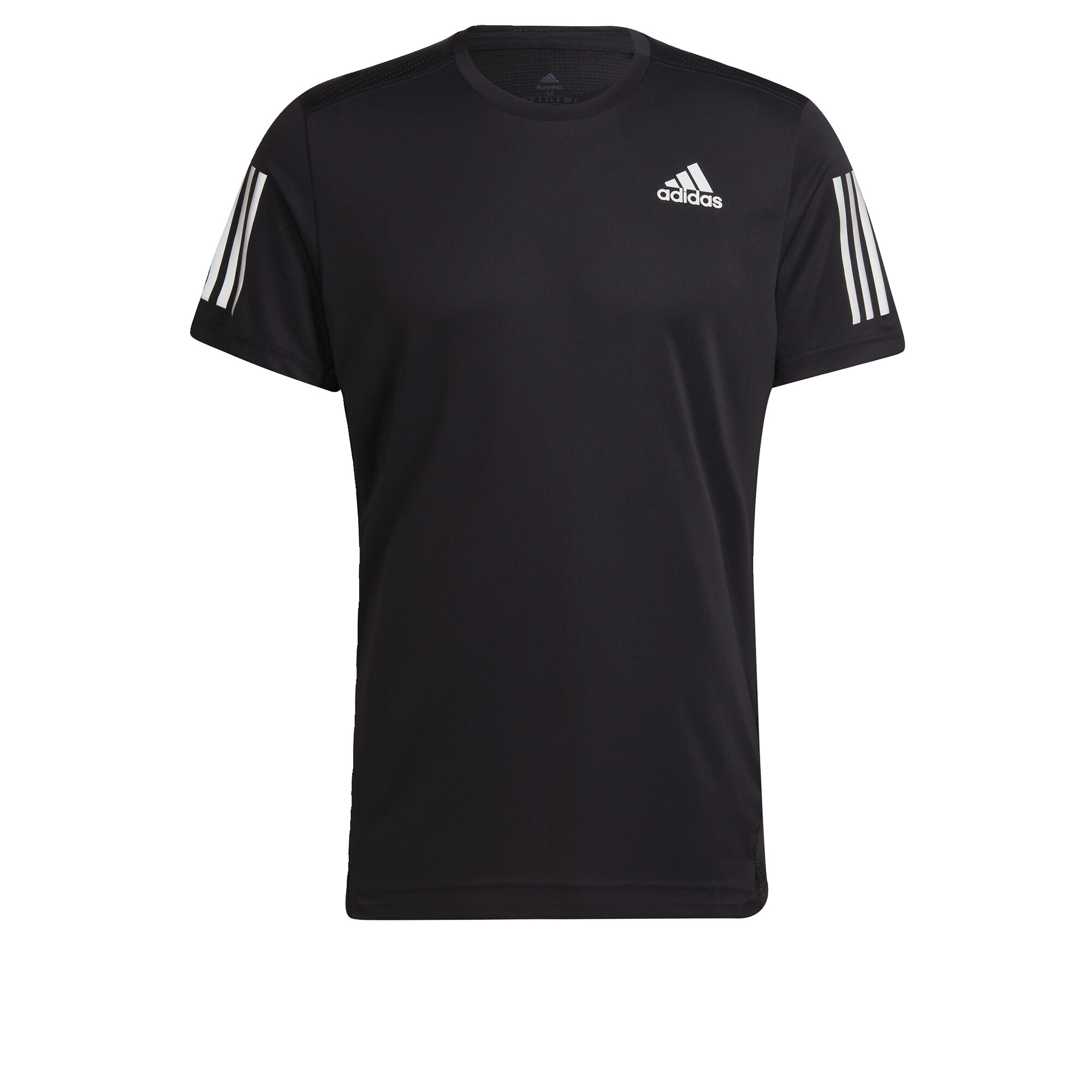 adidas วิ่ง เสื้อยืด Own the Run ผู้ชาย สีดำ H58591 | Lazada.co.th