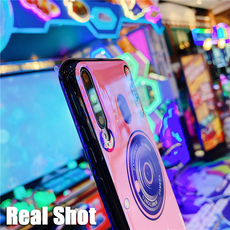 สำหรับ Honor70 Pro 50 Huawei Nova9 SE กรณีกันกระแทก Blu-Ray น่ารักกล้องออกแบบซิลิโคนที่อยู่อาศัย ...