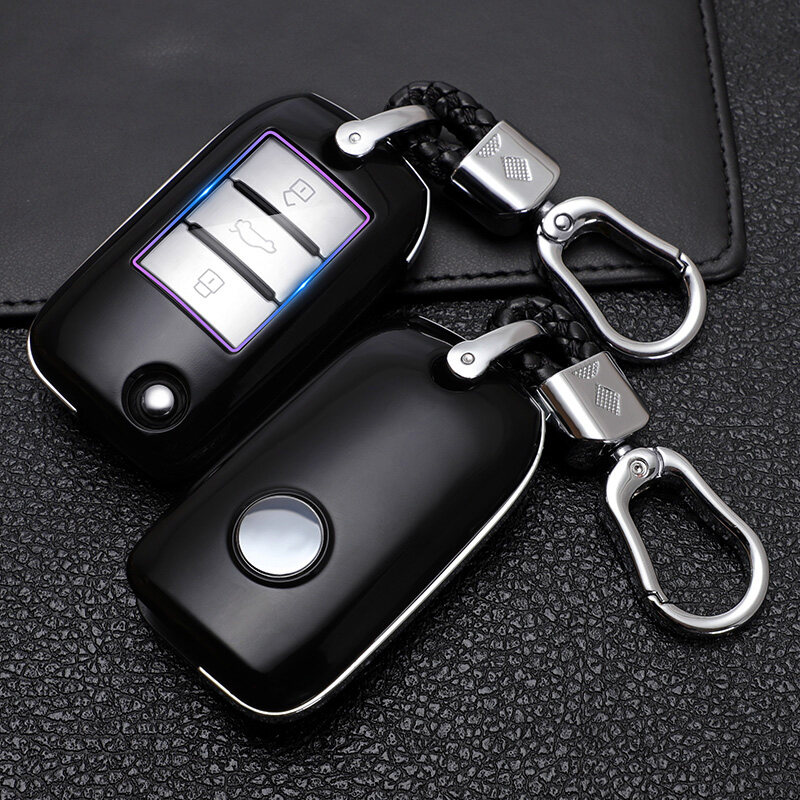 Car Key Case สำหรับ Roewe RX5 2017ปีสำหรับ MG ZS 3เคสกุญแจรถชุดแต่ง ...