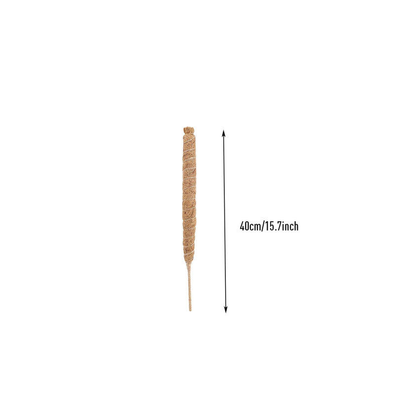 【New Upgrade】Coconut Poles Plant Cages Climbing Pole Moss Stick Plant ...