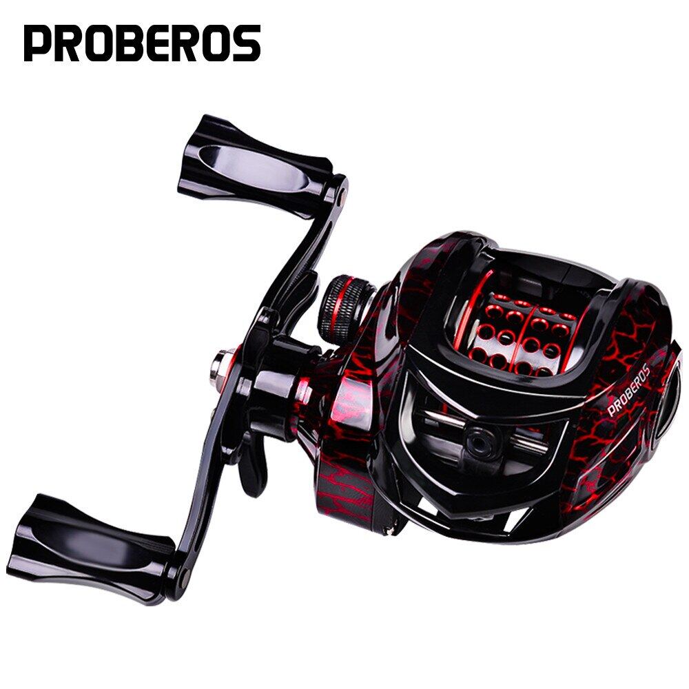 PROBEROS ความเร็วสูง7.2:1 Rell เหยื่อรอกตกปลาตื้น Spool รอกตกปลา4BB ...