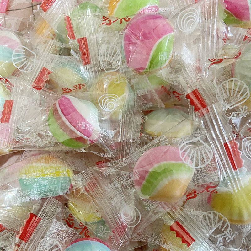 【Available】【Candy】Selfless Hard Candy Children's Color Shell Candy Cute ...