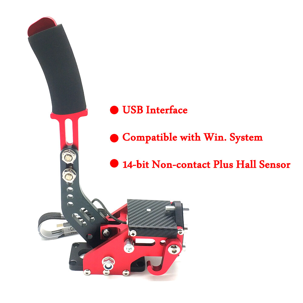 14Bit PC USB Handbrake Simulate Linear Handbrake for Racing Games ...