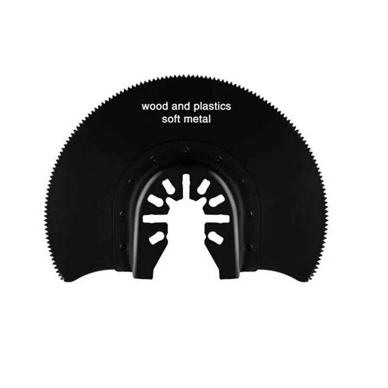 5Pcs Oscillating Multi Tool Semi Circular HCS Segment Saw Blade for ...