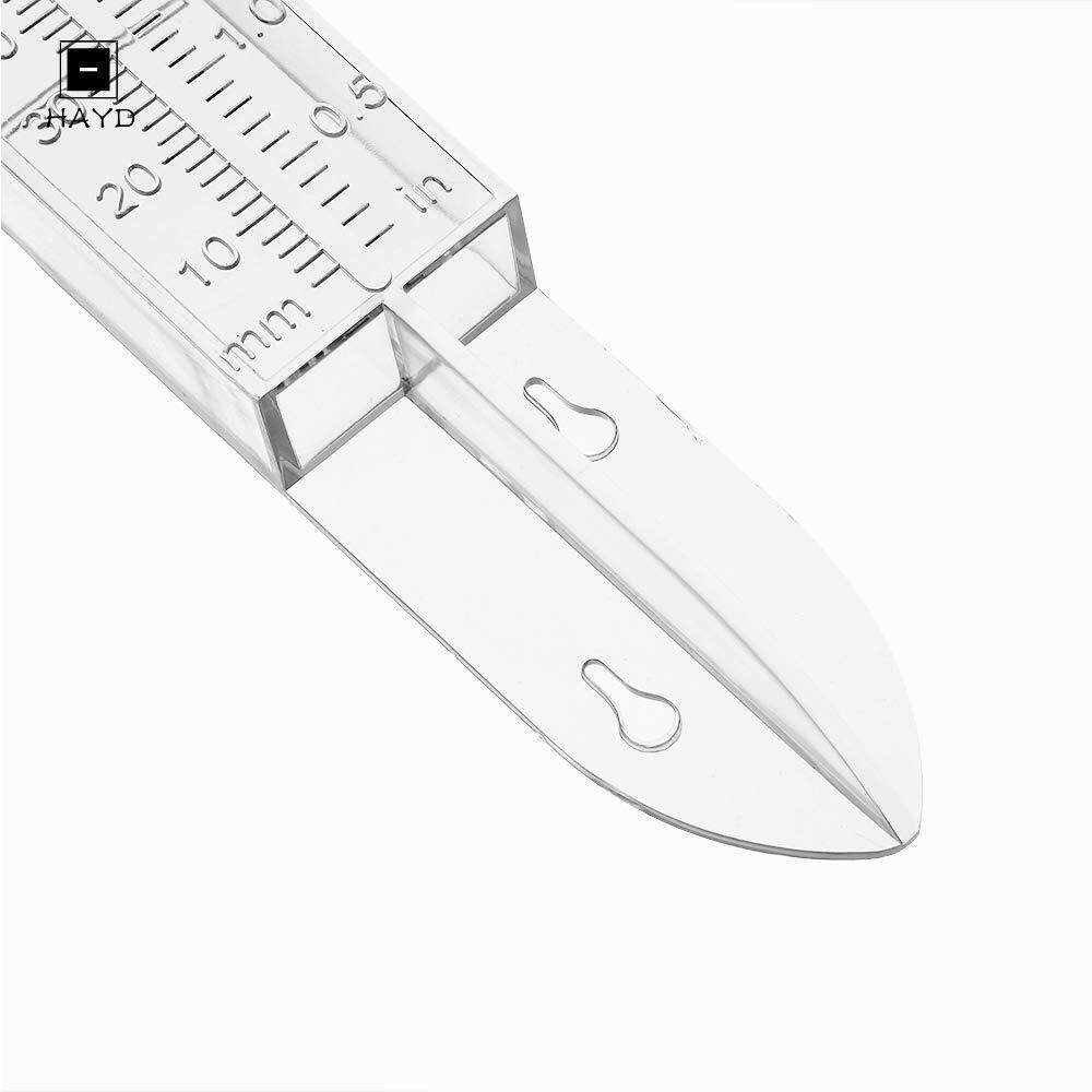 HAYD 【cod】 Plastic Rain Gauge Clear Rain Water Meter Measuring Device ...