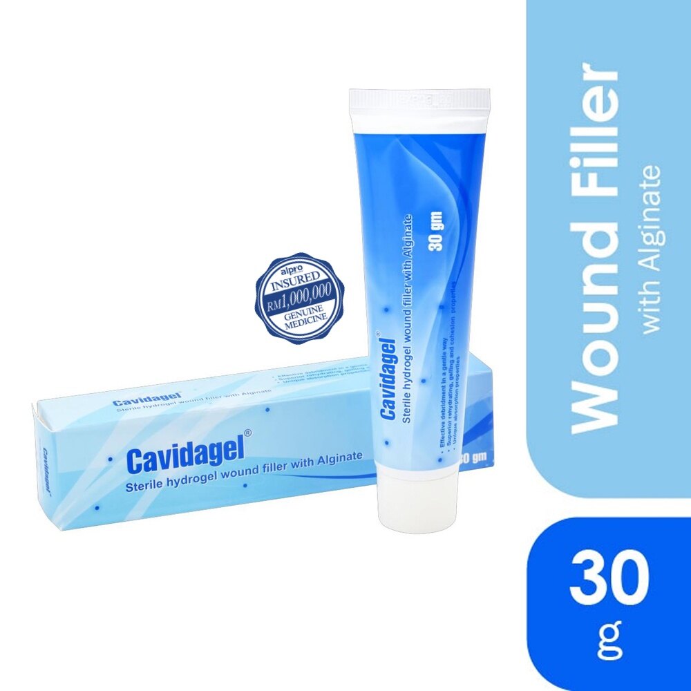 Alpro Pharmacy Cavidagel Sterile Hydrogel Wound Filler (with Alginate ...