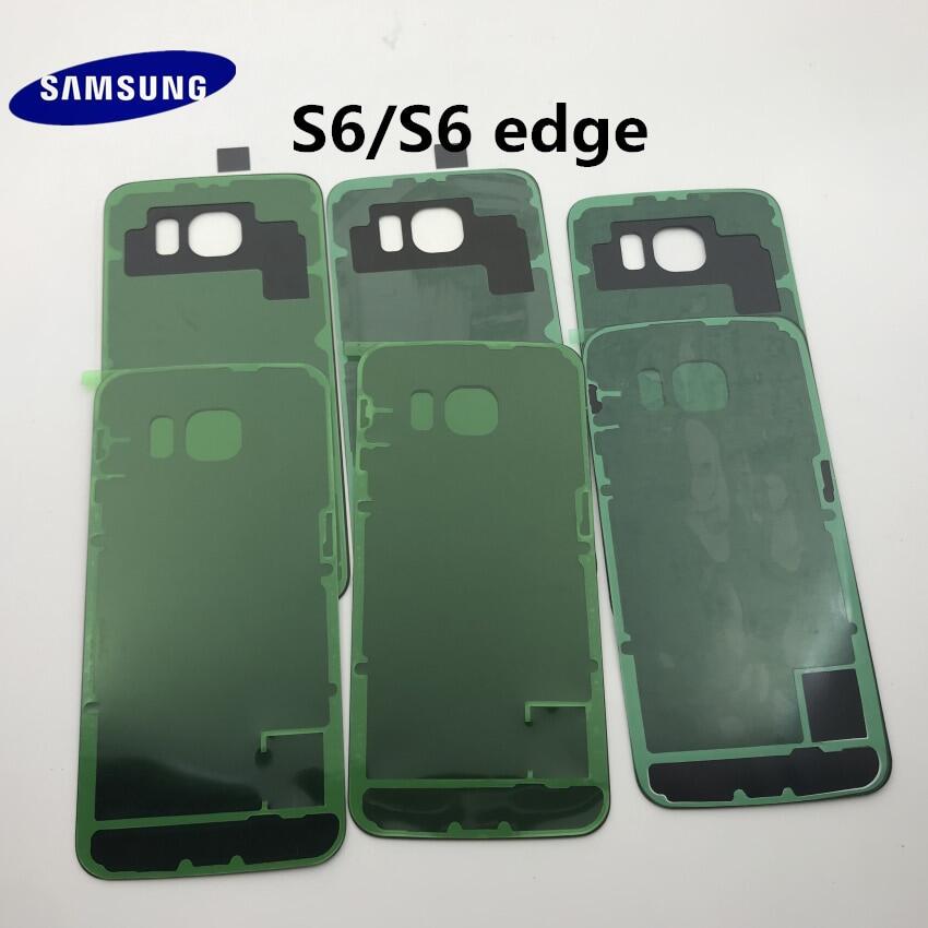 ฝาหลังสำหรับSamsung Galaxy S6 G920Fประตูฝาครอบด้านหลังสำหรับSamsung S6 ...