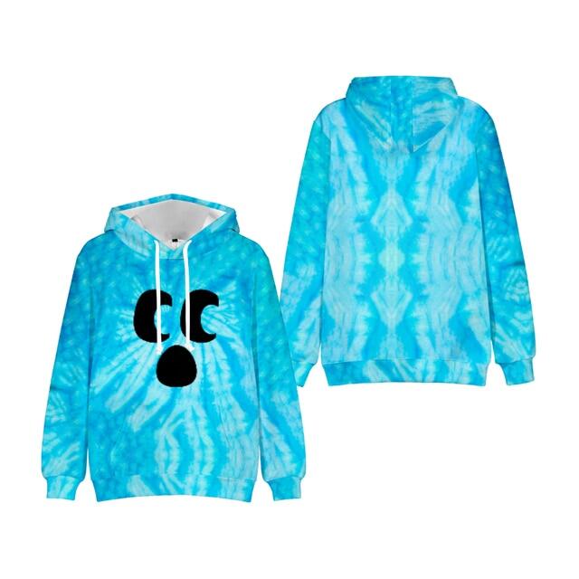 Craftee Face Tie Dye Hoodie Unisex แขนยาวผู้หญิงผู้ชาย Hooded ...