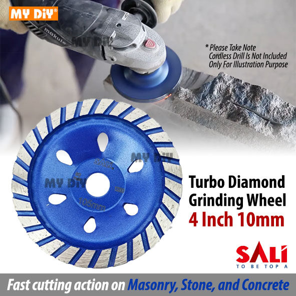 MYDIY Online2u - SALI Double Row Diamond Grinding Wheel 4 inch / Turbo ...