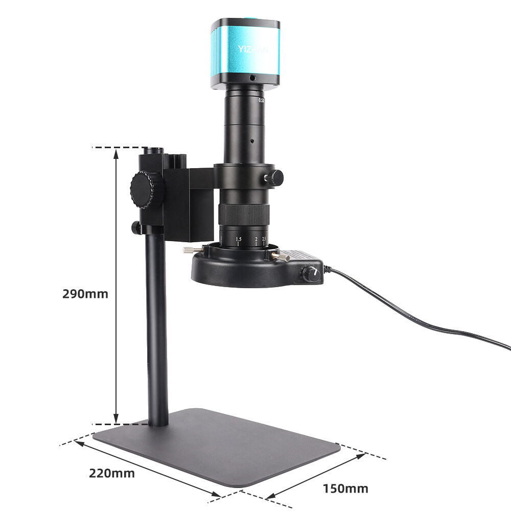 4K 4800W Microscope HDMI USB Digital Microscope For Electronics 130X ...