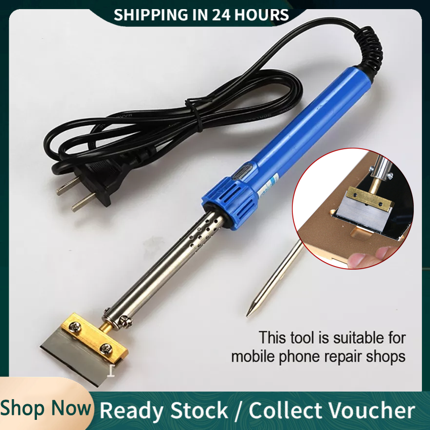 TTLIFE 60wT ประเภทหัวแร้งทำความสะอาดเครื่องมือด้วยใบมีดเพื่อลบสารตกค้าง ...