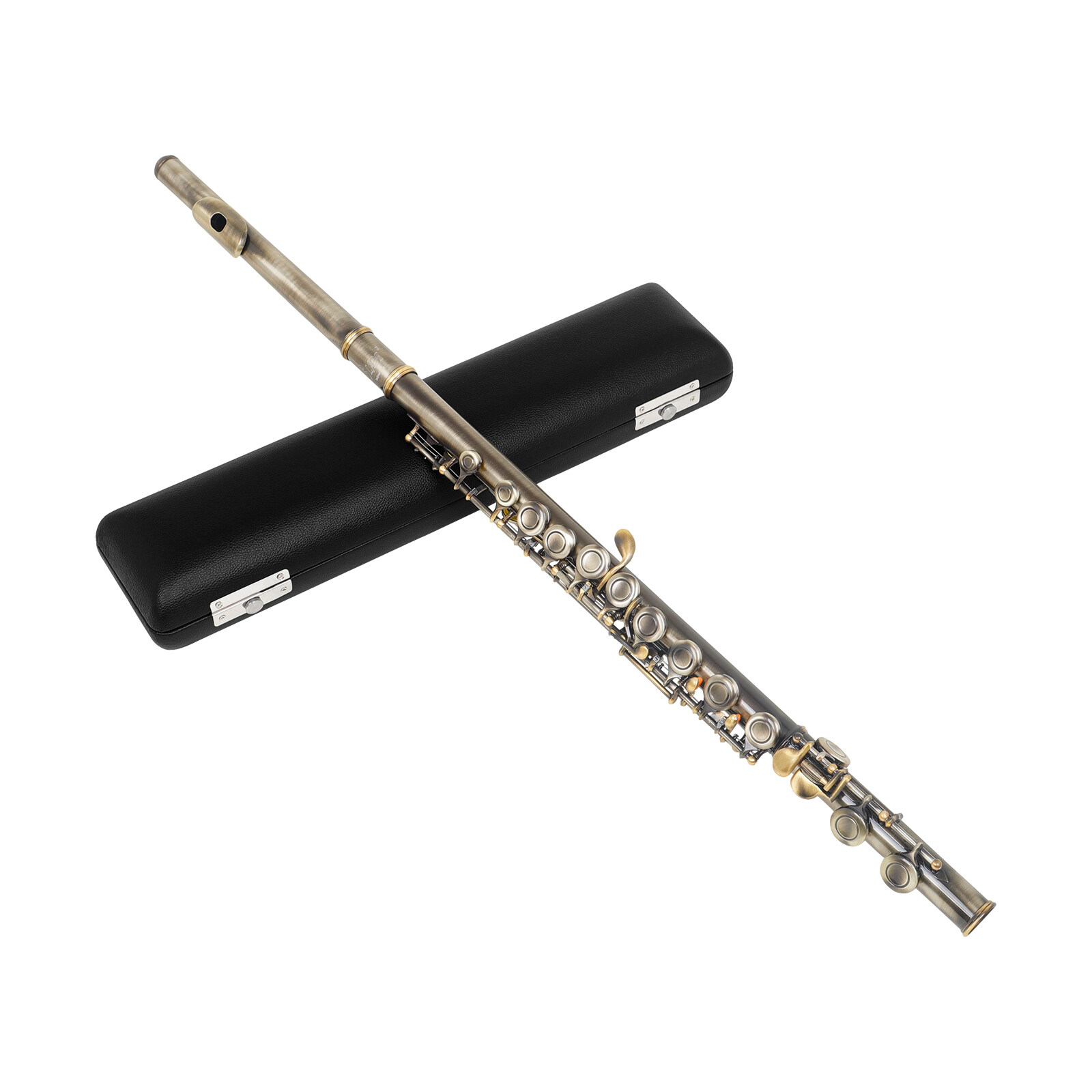SLADE C-key 16-Hole Flute Set Closed Hole C Flute With Case Cleaning ...