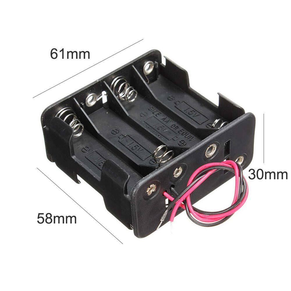 WEHUAN Safety Outdoor Tool 12 Volt 12 V With Wire Lead 8 AA Batteries ...