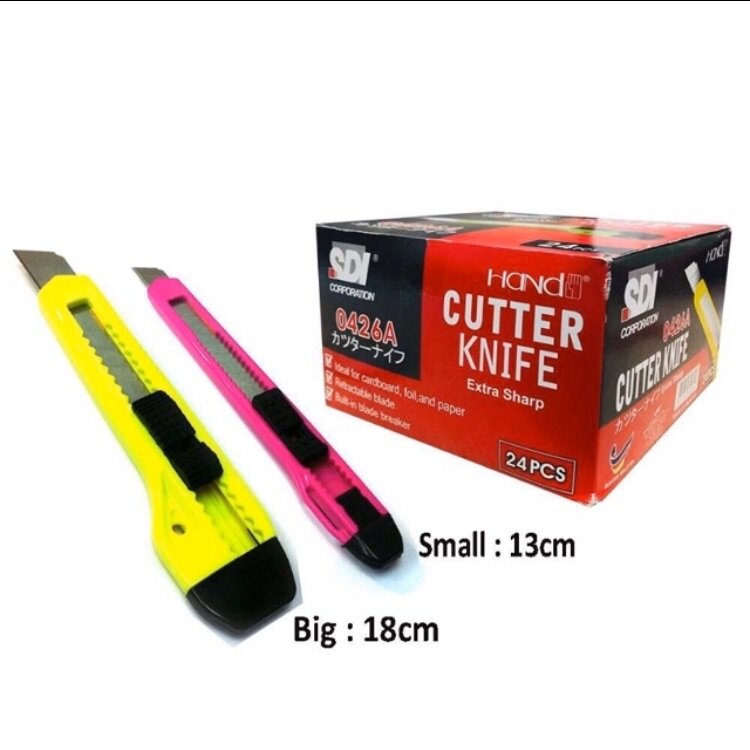 💯 Original SDI CUTTER KNIFE 0411/0426👍👍 | Lazada