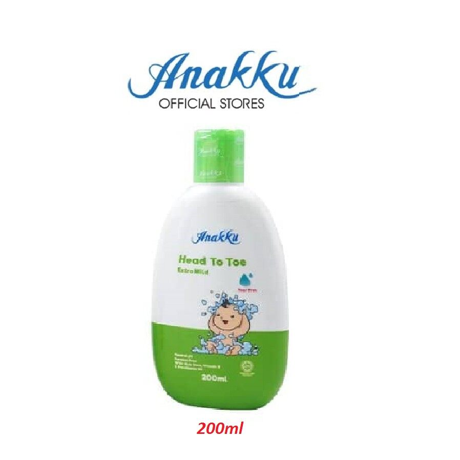 Anakku Baby Extra Mild Head To Toe 200ml / 750ml | Lazada