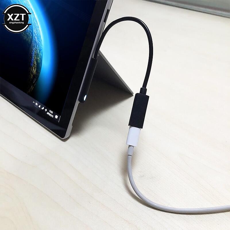USB Type C PD Charging Cable Power Adapter Converter Laptop Charger for ...