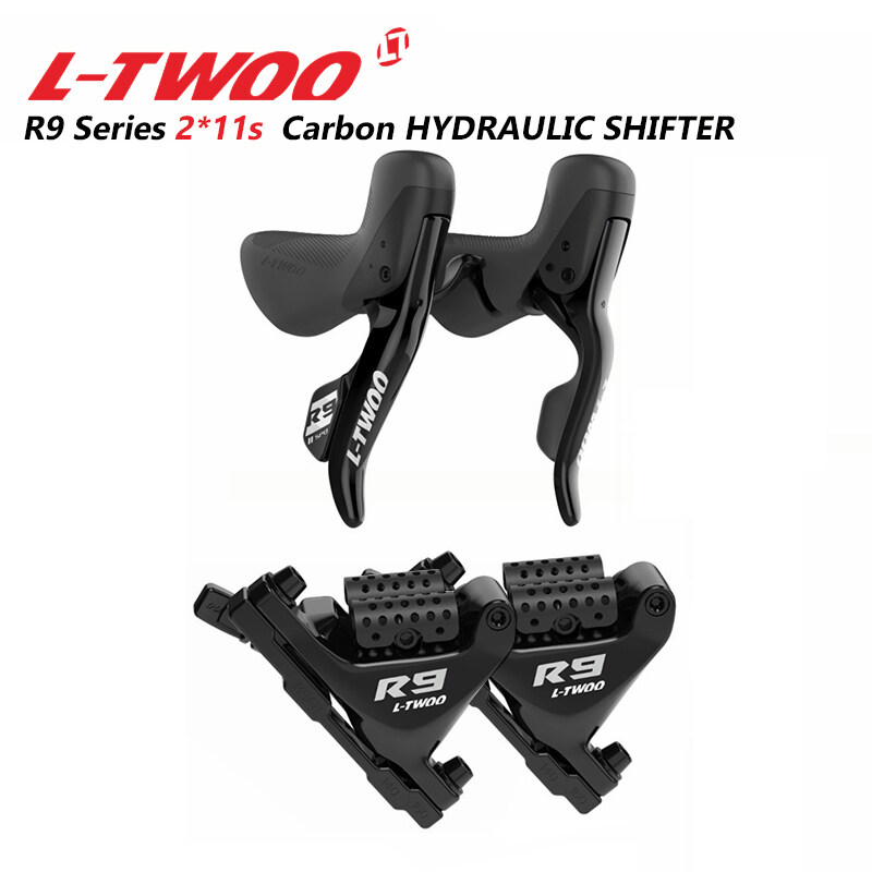 LTWOO R9 Disc Series 2x11s Carbon Hydraulic Shifter Hydraulic Caliper ...