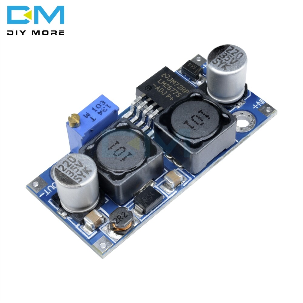 [100% Original] diymore LM2577 DC-DC 3V-35V 2A Auto Boost Buck Step Up Down Converter Module ...