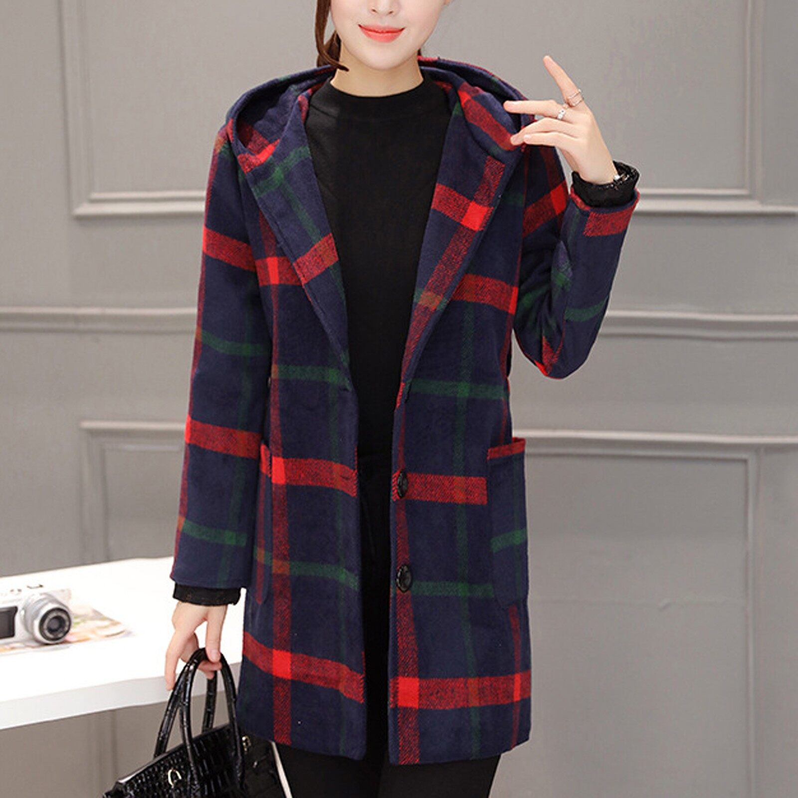 (2020สไตล์ใหม่ขายดี) แฟชั่นเสื้อคาร์ดิแกนสตรีLattice Hoodiesผู้หญิงแขน ...