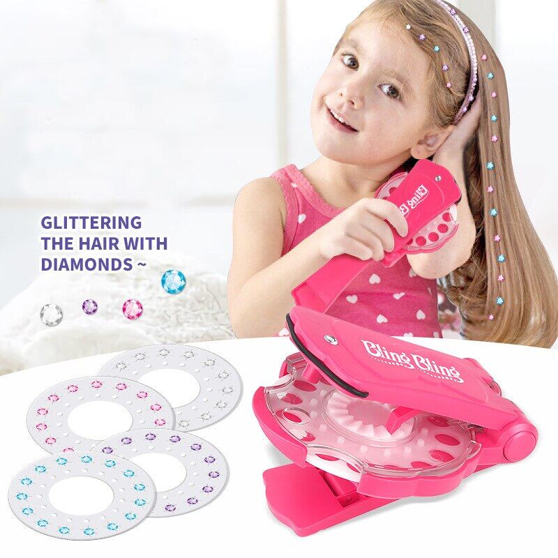 Makeup kids Blingers Deluxe Set With 180 Multiple Shape Colors Gems ...