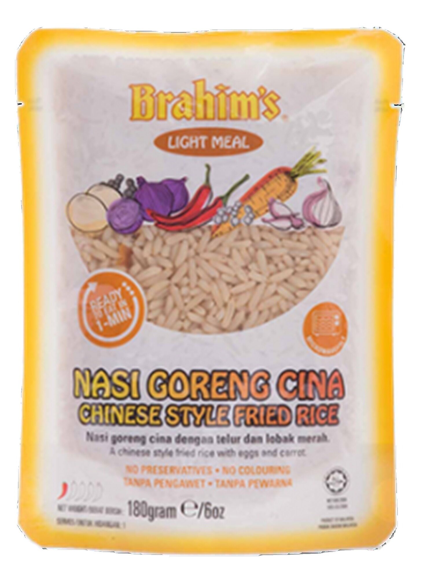 Brahim's Nasi Goreng Cina Chinese Style Fried Rice Light Meal Halal ...