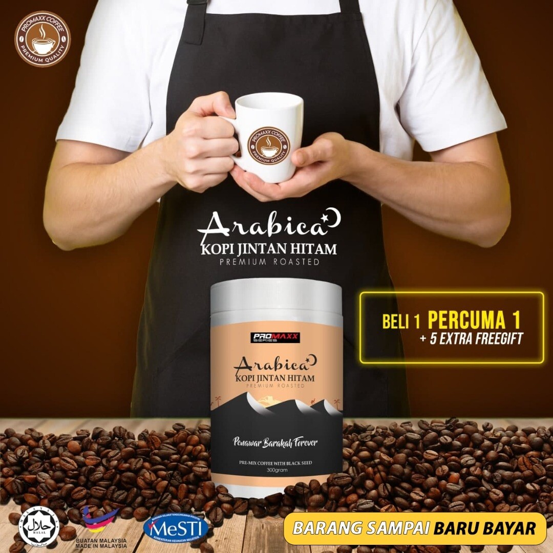 ARABICA KOPI JINTAN HITAM ORIGINAL HQ FREE GIFT | Lazada