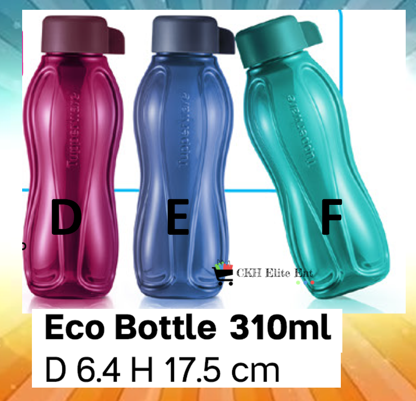 Tupperware Mini Eco Bottle 310ml (1 pieces) | Lazada