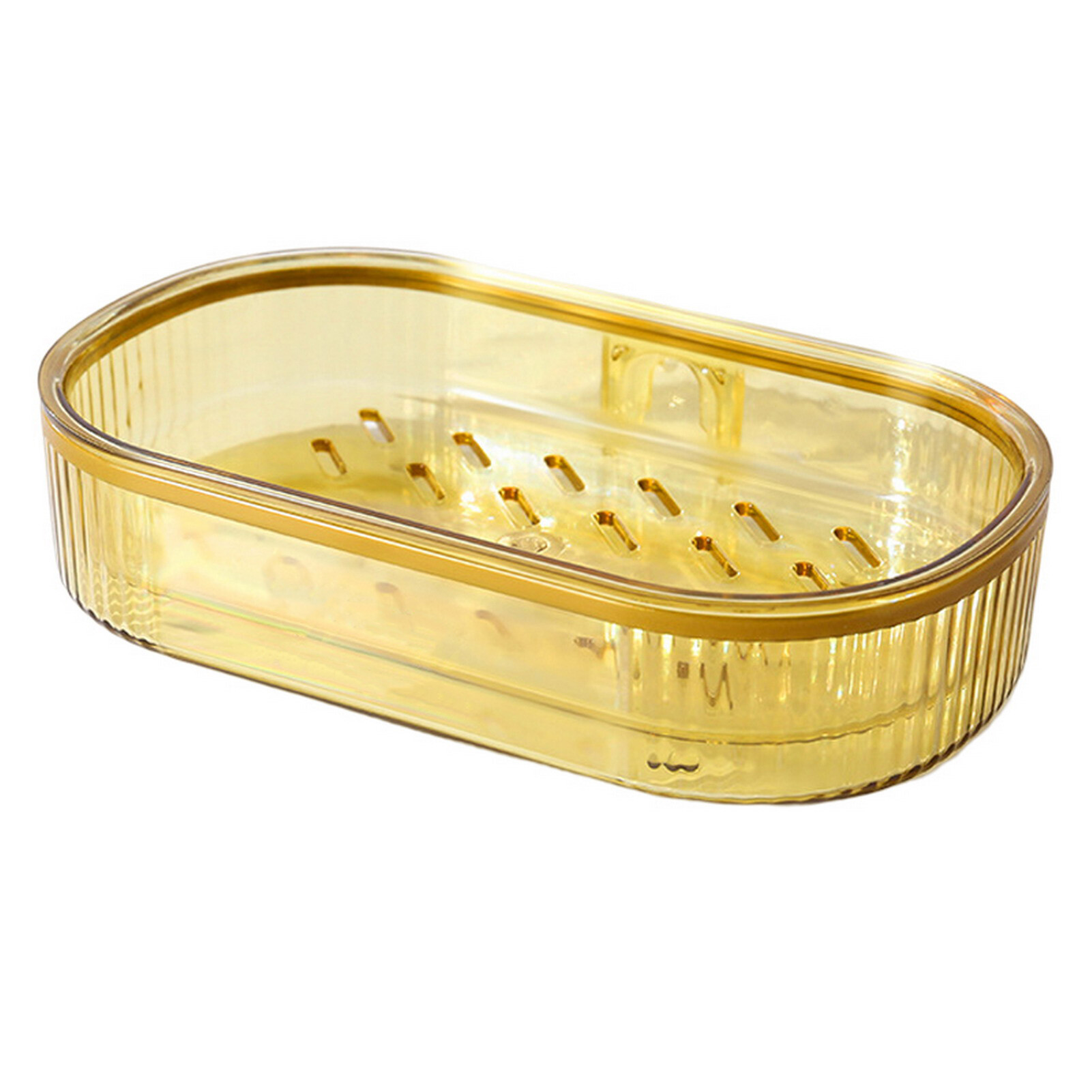 TuPAC24 Soap Shelf Punch-free Quick Drainage Double Layer INS Wall ...